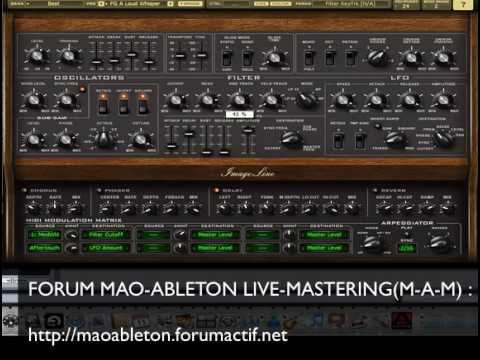 Tuto MAO : SAWER IMAGE LINE Synthe Vsti/Vst DIDGUITARE - YouTube