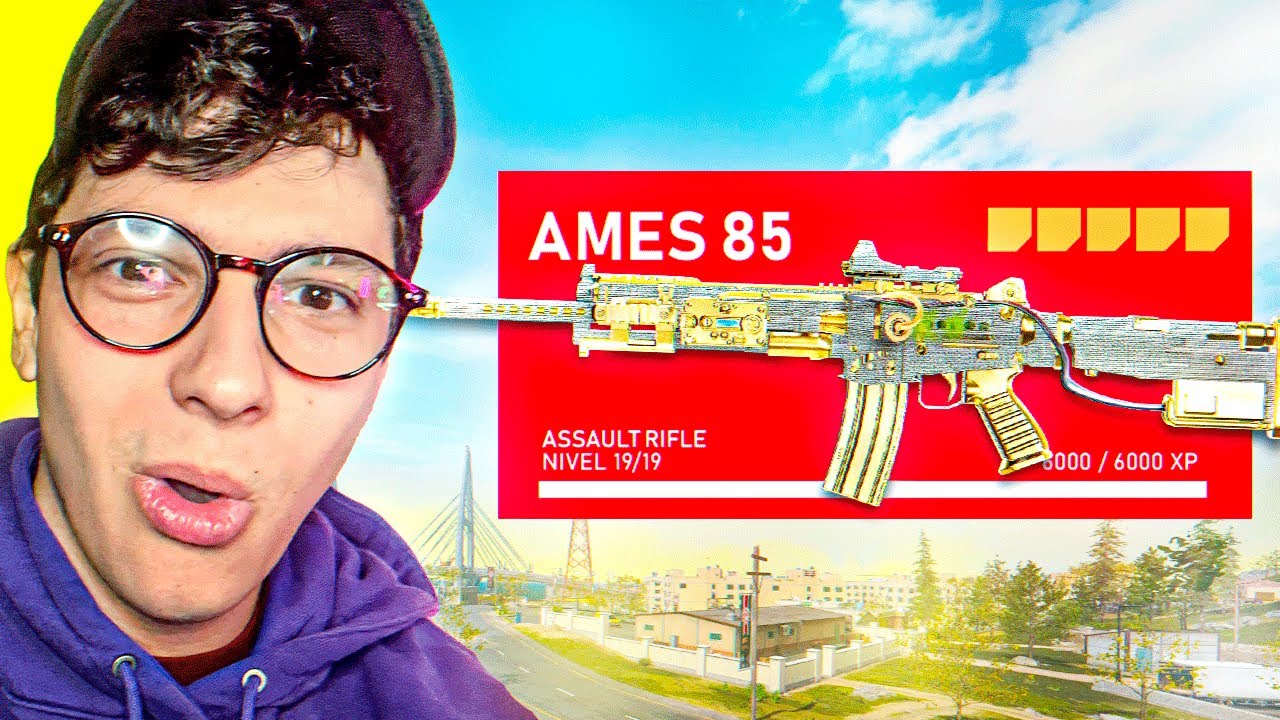 PROBÉ LA AMES 85 CON 0 RETROCESO | Warzone - YouTube