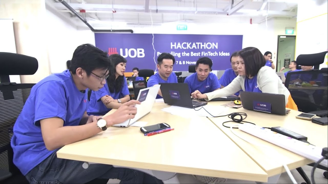 UOB Hackathon 2015 - YouTube