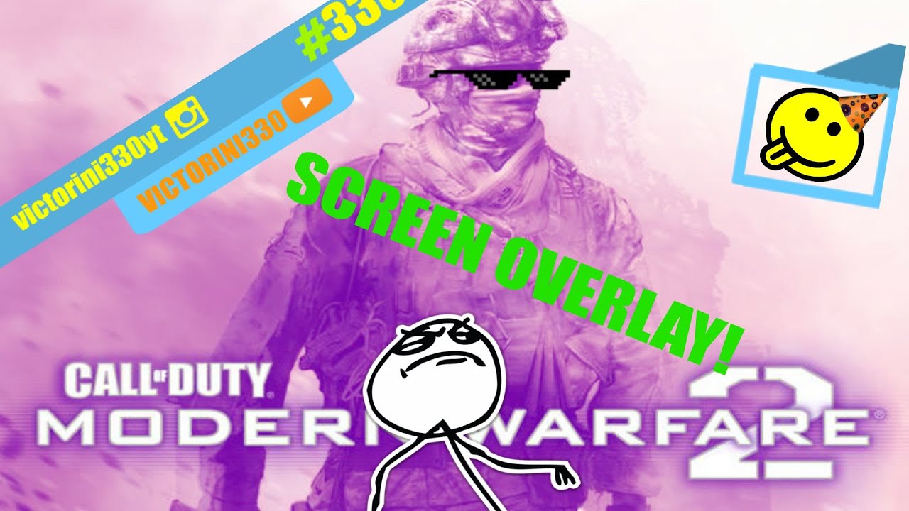 Screen Overlay, MW2 Gameplay - YouTube