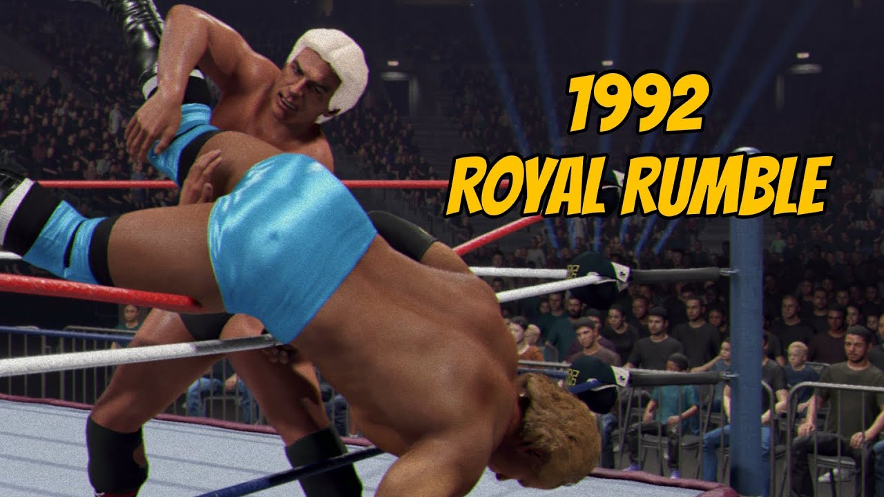 The 1992 ROYAL RUMBLE Match (Random Entry Numbers!) - YouTube