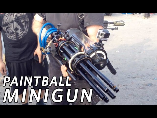Paintball Minigun