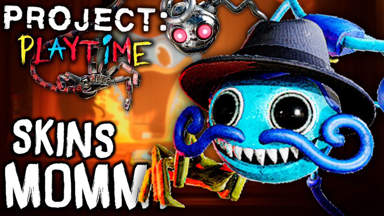LAS SKINS FILTRADAS DE MOMMY LONG LEGS EN PROJECT PLAYTIME - YouTube
