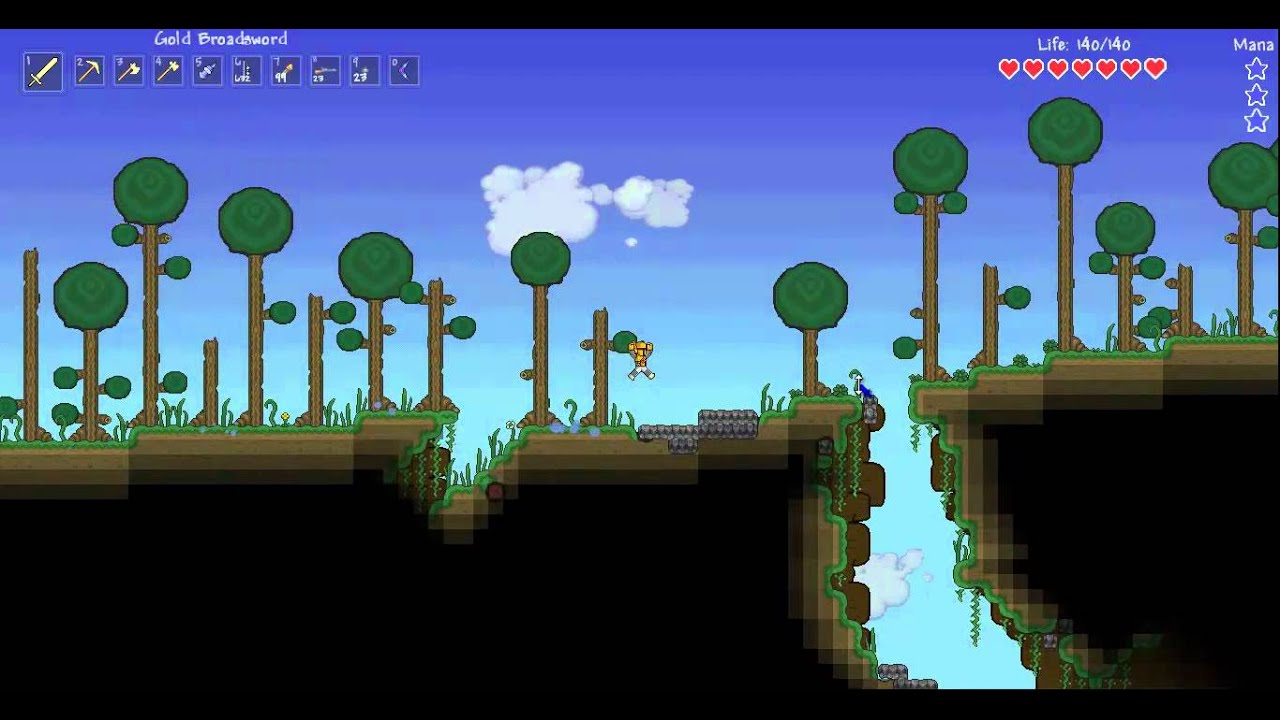 Let's Play terraria: Ep 10 - Meteor Armor - YouTube