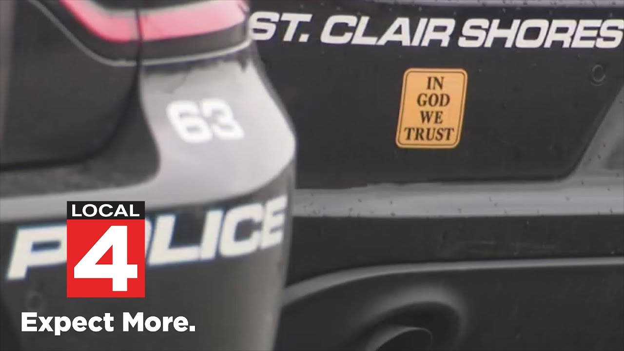Questions surround 'In God We Trust' decals on police cars in St. Clair ...