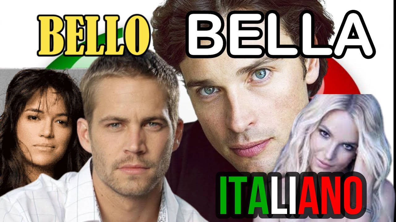 HABLA ITALIANO#EL USO DEL ADEJETIVO Bello EN ITALIANO - YouTube