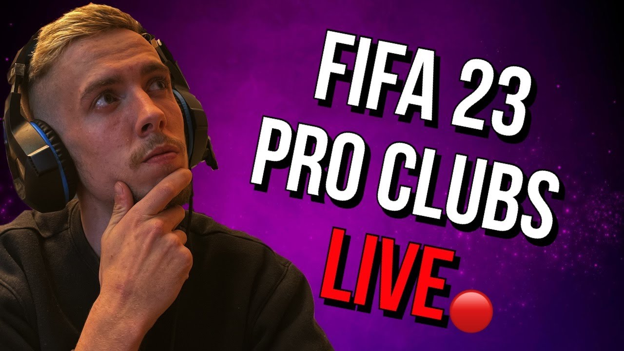 🔴LIVE Grind to Level 100 Pro clubs Fifa 23 with SUBS - YouTube