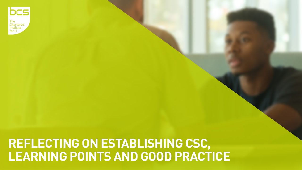Reflecting on establishing CSC, learning points and good practice - YouTube