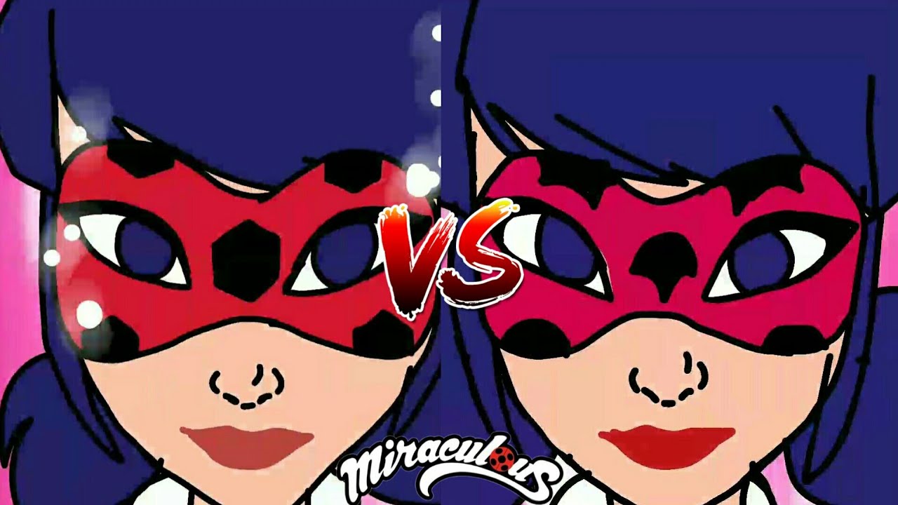 Miraculous : Aqua LadyBug VS Ice LadyBug Transformation Animation ...