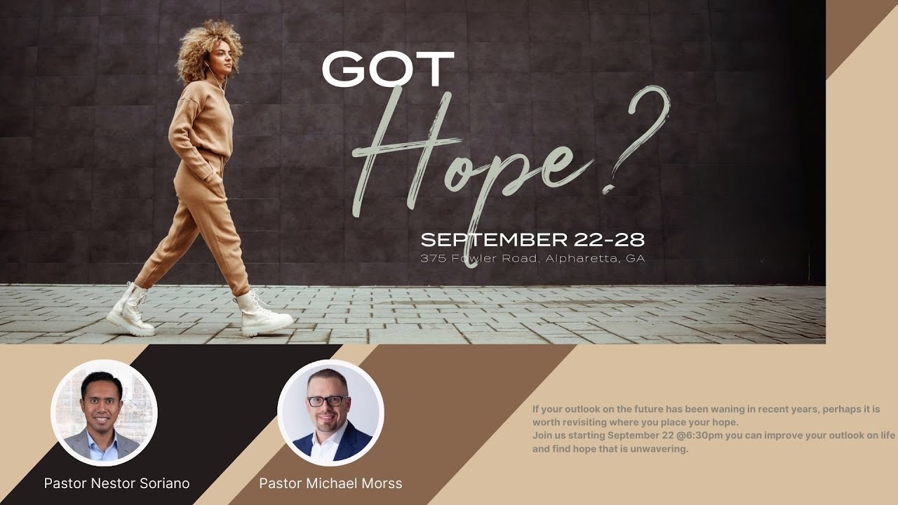 Got Hope Series, Night II - September 23, 2024 - YouTube