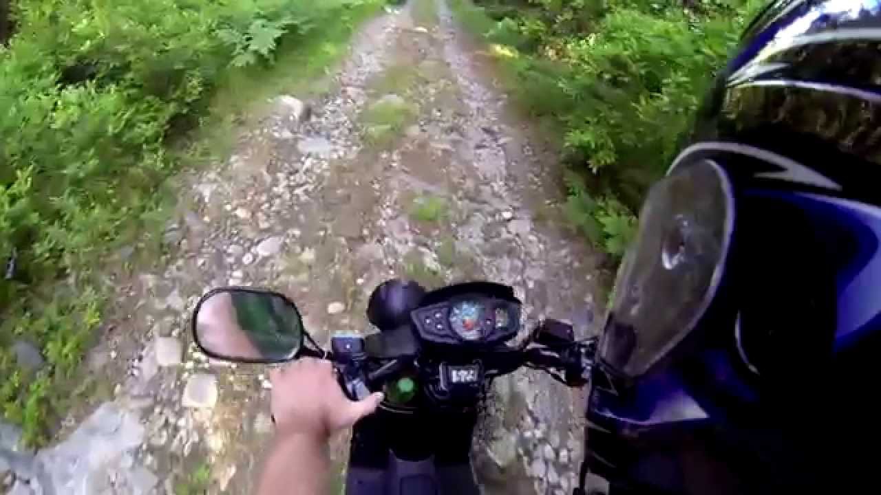 Zuma 50cc Off-road - YouTube
