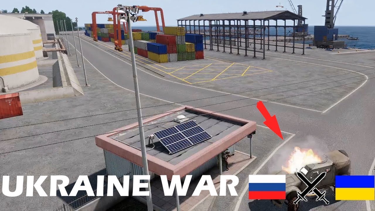 🎇🎇🎇Ukrainian troops defend the port.🎇🎇🎇 Russia's war with Ukraine ...