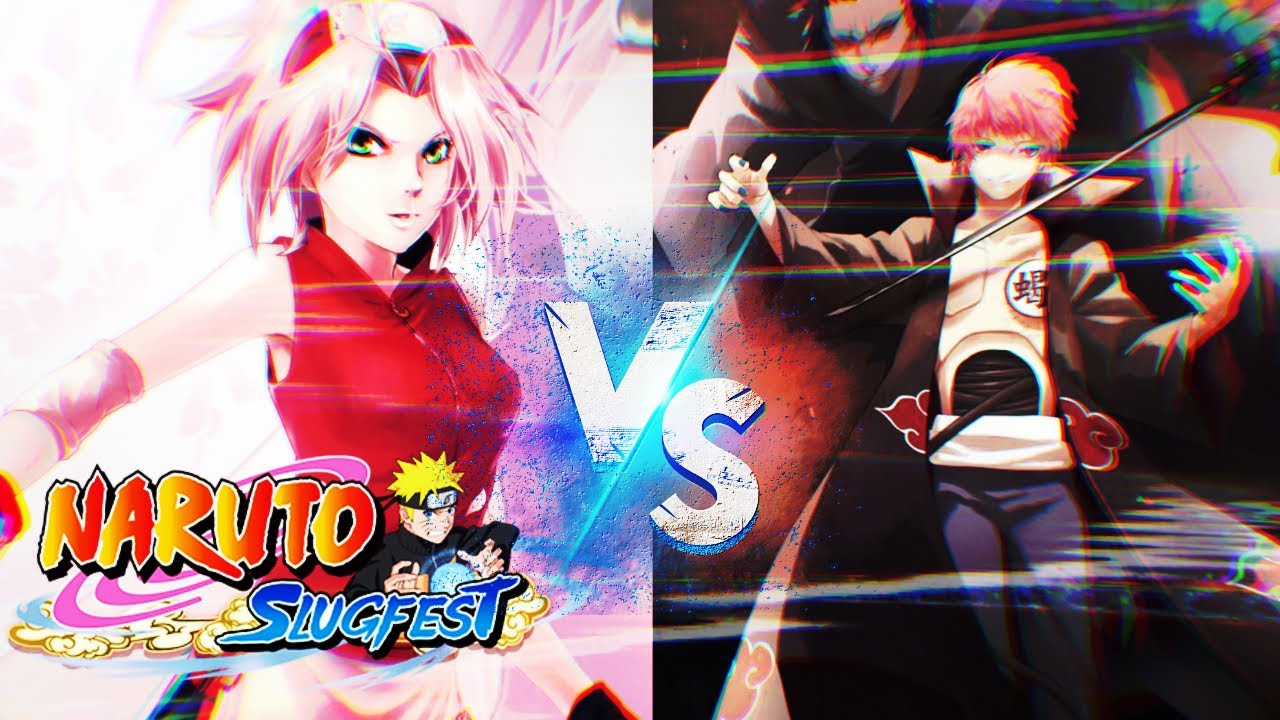 NARUTO SLUGFEST SAKURA VS SASORI FINAL FORM - YouTube