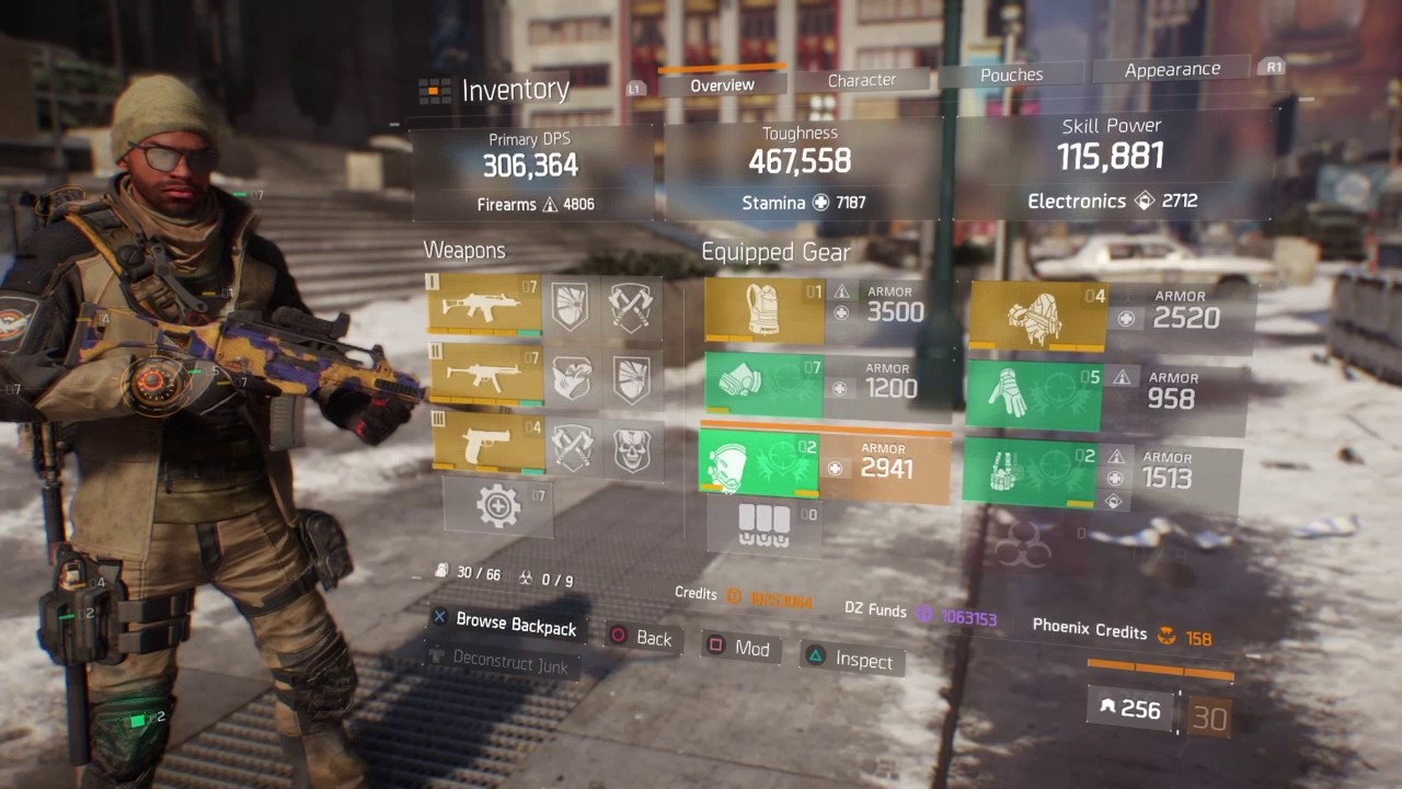 The division Hunters faith build - YouTube
