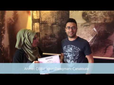 İŞKUR ÇANAKKALE 2016 MAYIS SERTİFİKA SUNUM-DORTMUND-ALMANYA