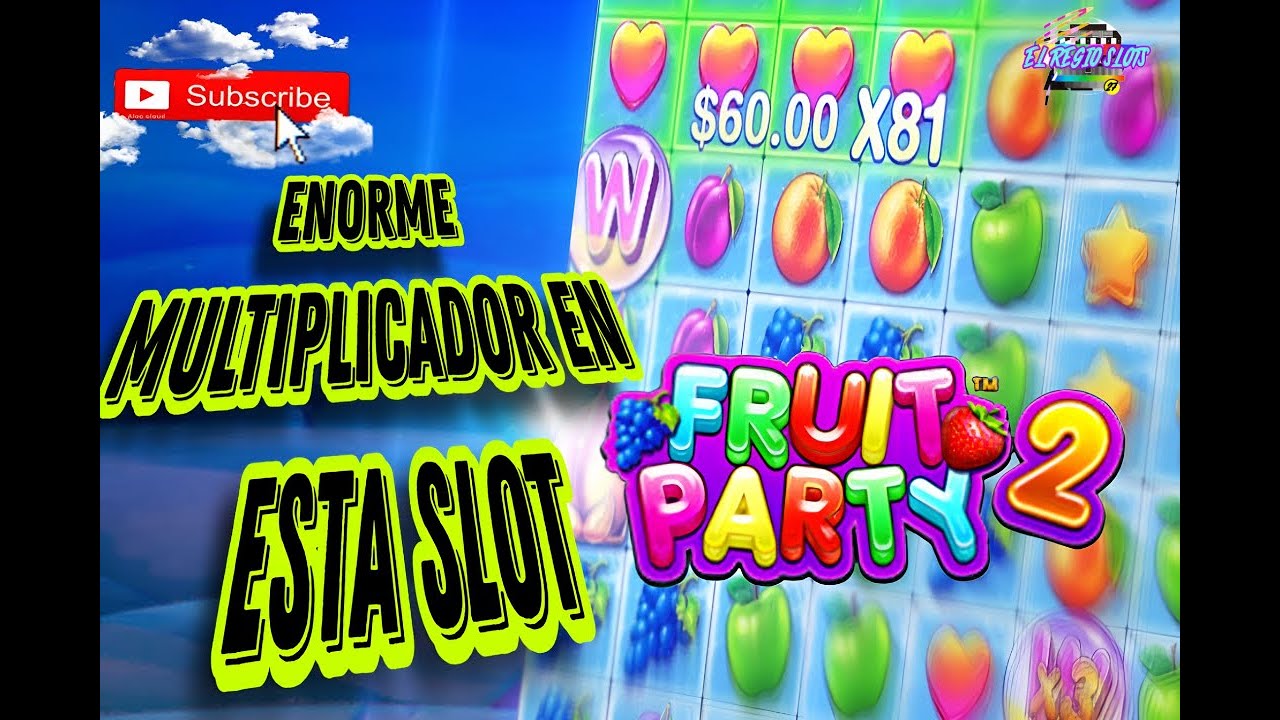 ENORME MULTIPLICADOR EN FRUIT PARTY 2 - YouTube