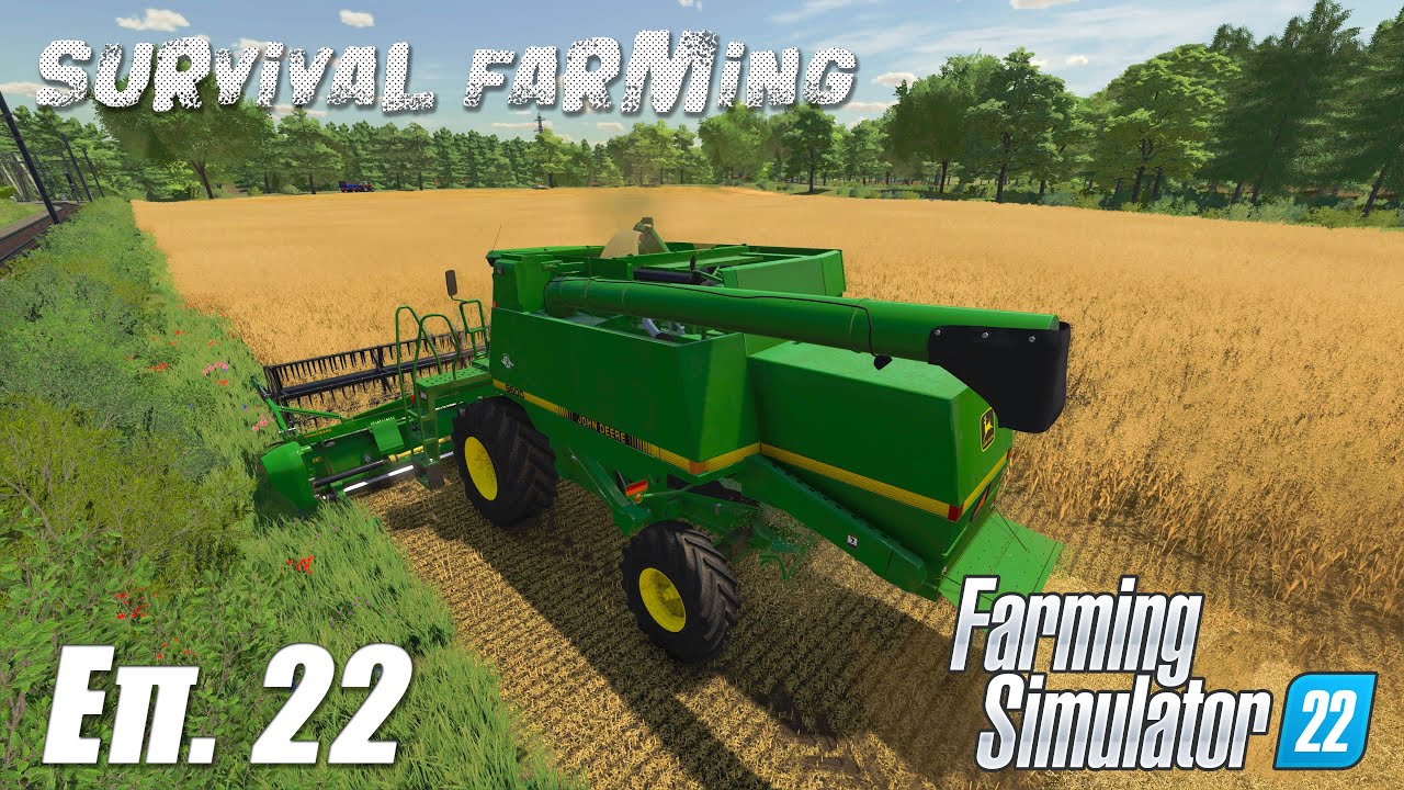 Τα συμβόλαια θερίσματος και τα πρώτα donut | #22 Survival Farming ...
