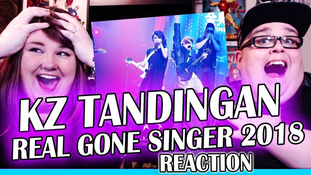 KZ TANDINGAN ROCKS "REAL GONE" ON SINGER 2018!! REACTION!! 🔥 - YouTube