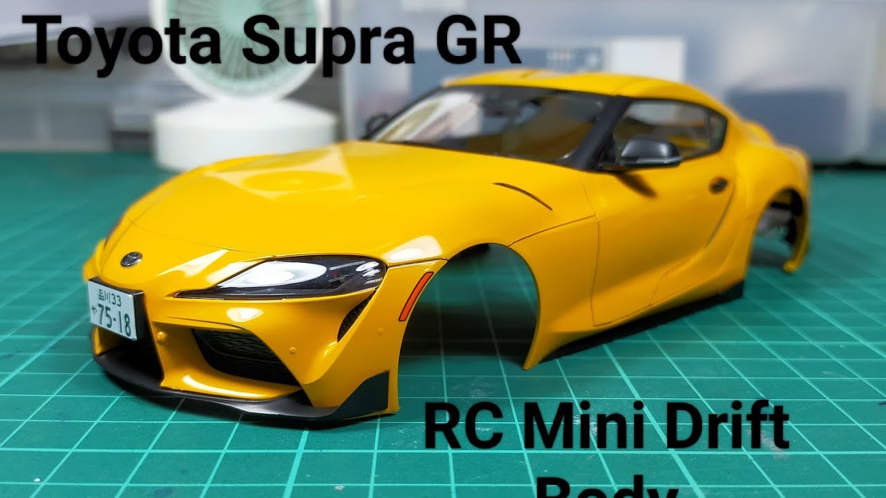 how to build toyota supra GR from tamiya. mini rc drift bodyshell ...