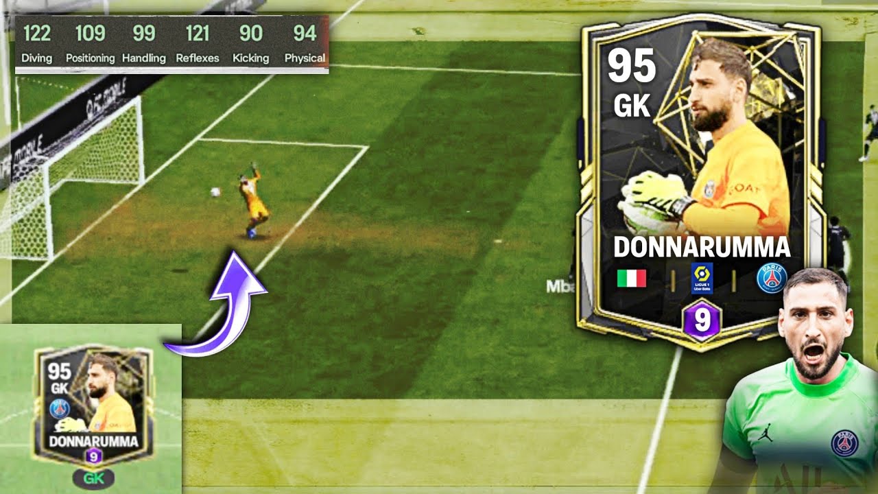 HOW GOOD 95 OVR DONNARUMMA IS? BEST GK? FC MOBILE - YouTube