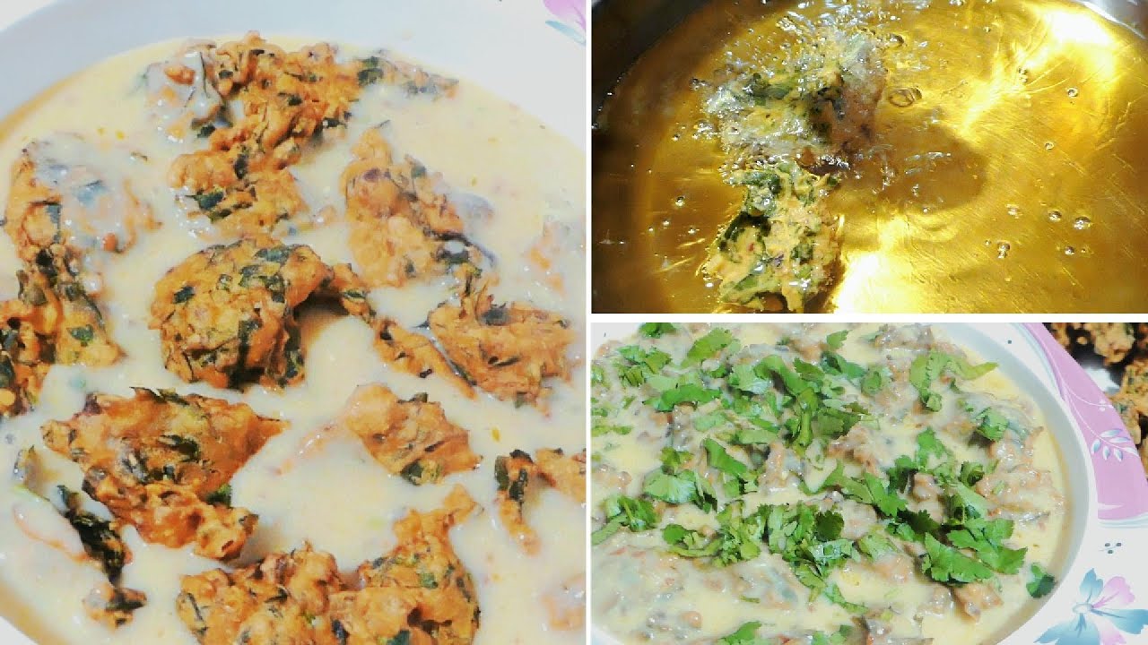 Authentic Kadhi Pakora Tutorial | Creamy Yogurt Curry & Crispy Fritters ...