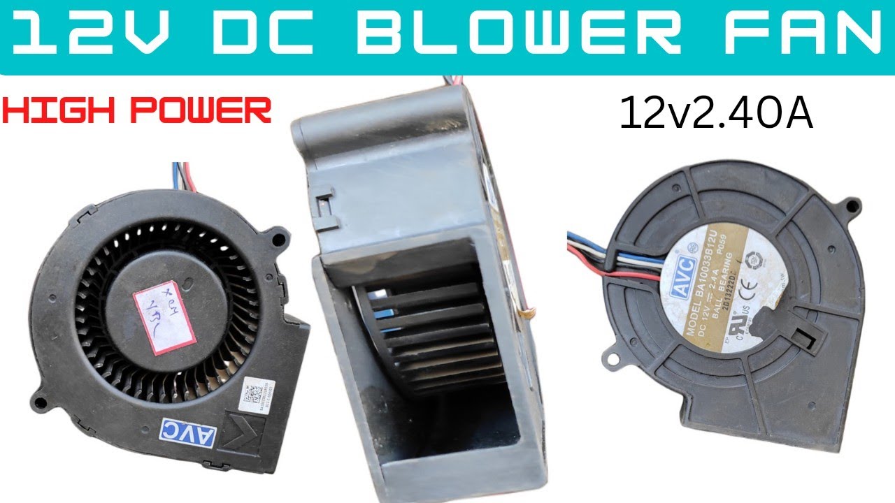 12v dc brushless blower cooling fan | power full #12DCblowercoolingfan ...