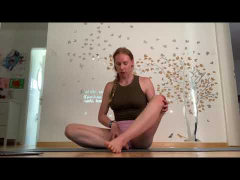 Foot Behind Head  Training Muscle Control Outtakes -  Yoga and Fitness with Rhyanna