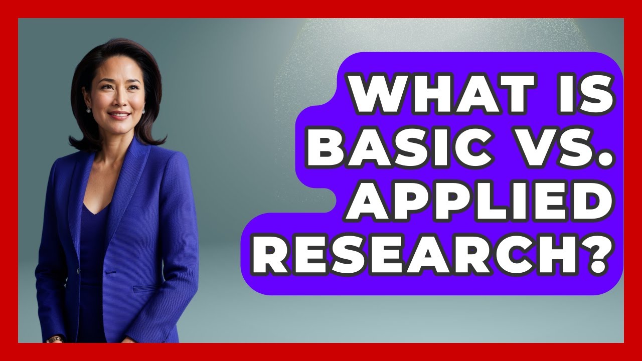 What Is Basic Vs. Applied Research? - Ultimate Study Hacks - YouTube