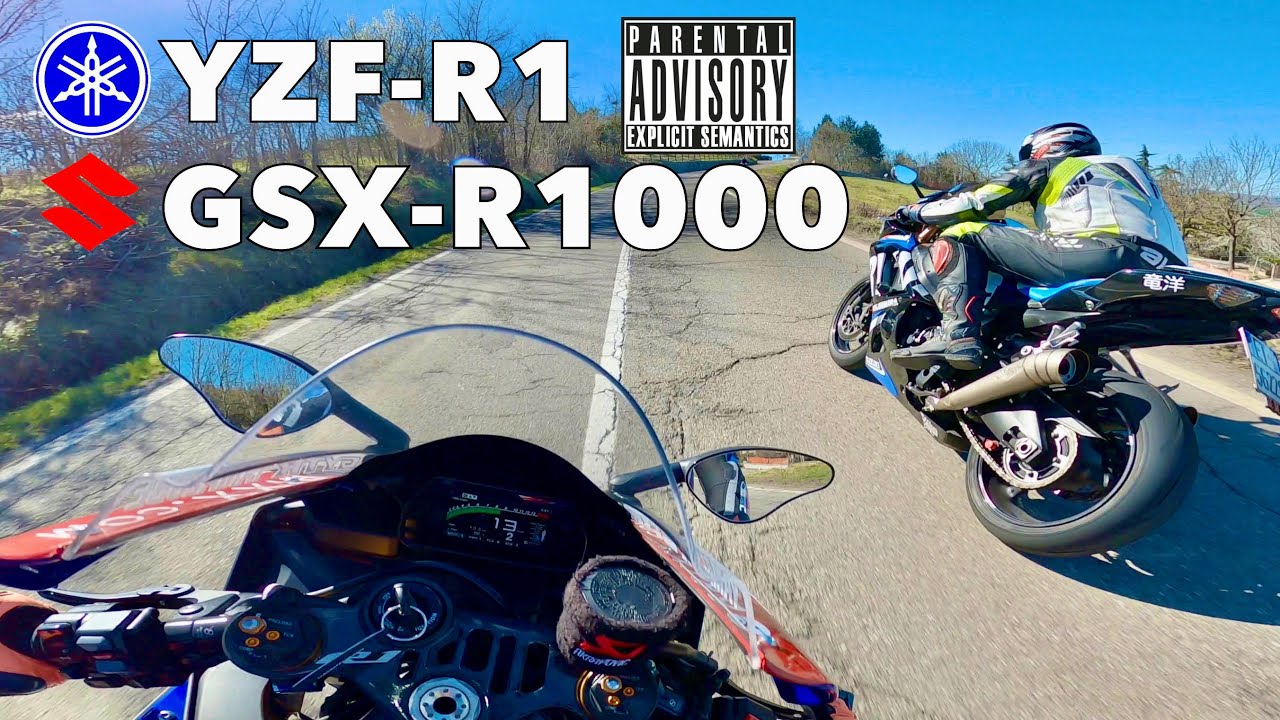 Superbike - Yamaha r1 - Suzuki gsx-r 1000 - YouTube