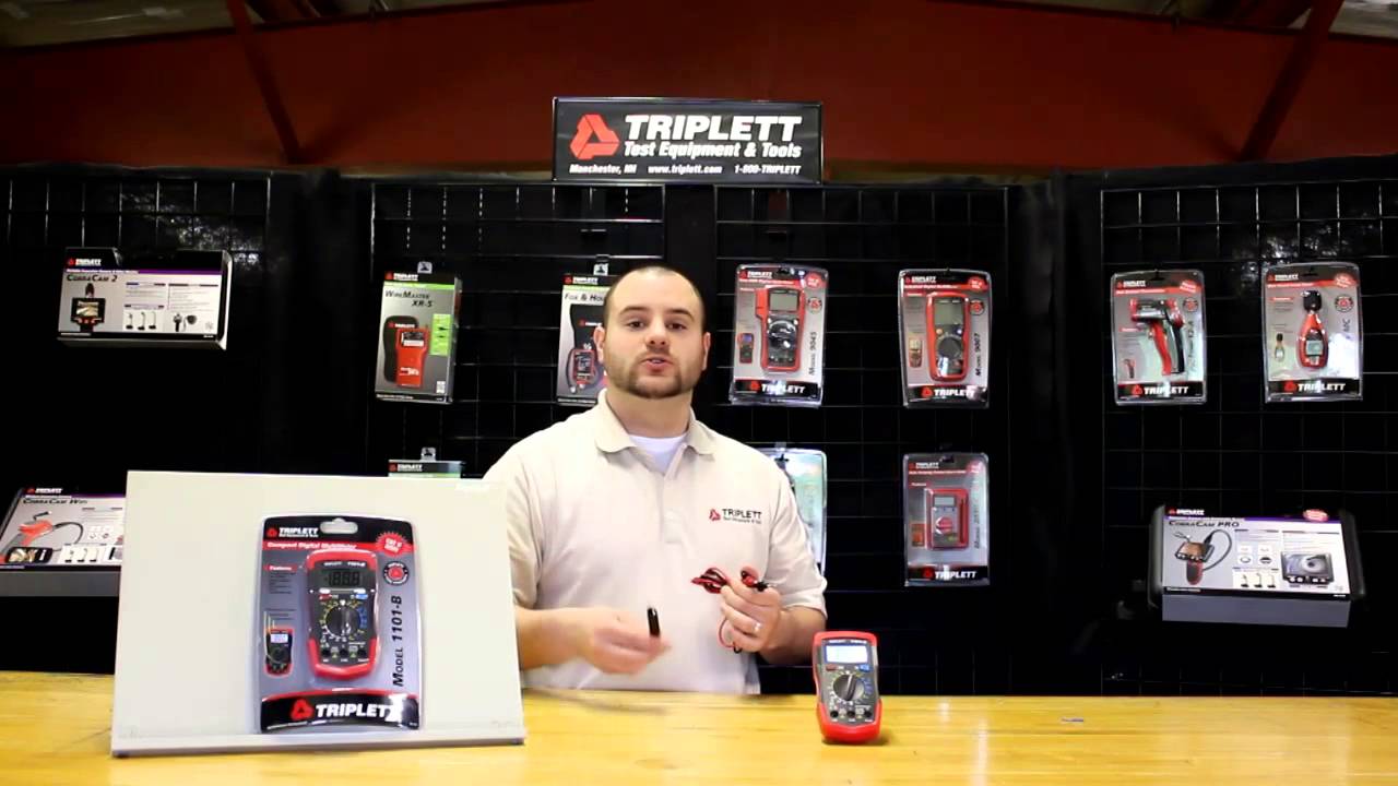 Triplett Test Equipment & Tools - Model 1101 B Demo Video - YouTube