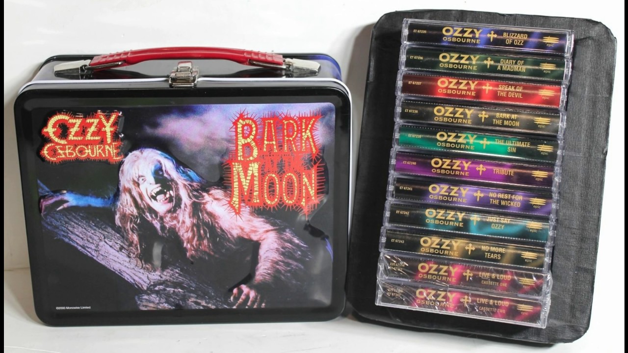 Ozzy Osbourne - Cassette Lunch Box - 2000 - YouTube
