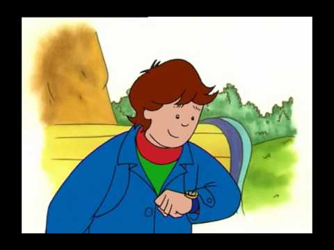 Caillou   Bölüm 45   Caillou`nun kocaman kaydırağı