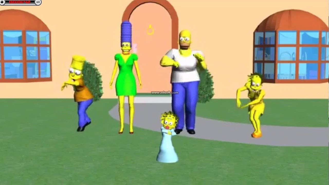 PSY GANGNAM STYLE강남스타일 MV THE SIMPSON - YouTube