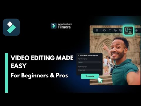 Filmora Desktop : Editing Made Super Easy For Beginners & Pros - YouTube