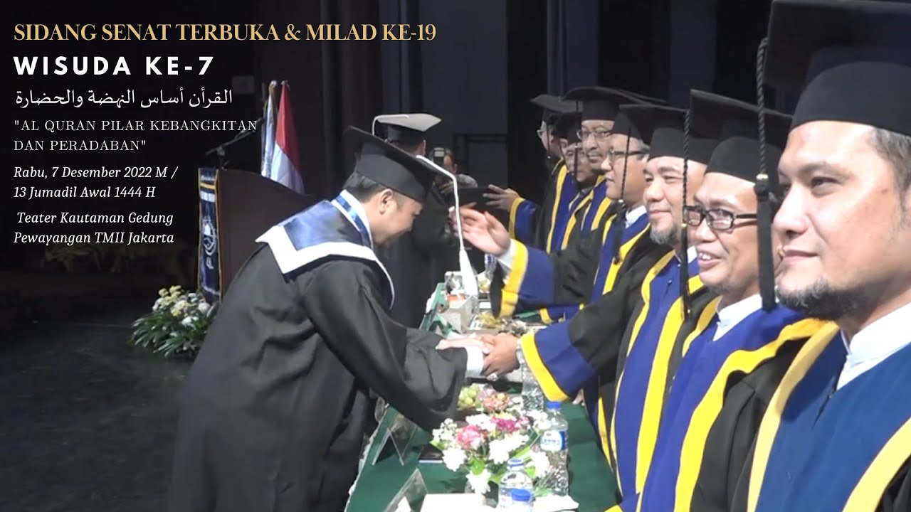WISUDA VII STIU DARUL HIKMAH 2022 "Al-Qur'an Pilar Kebangkitan ...