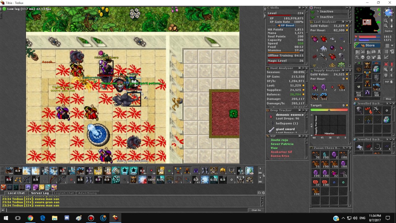 Diamond Arrows Tibia Asura Palace - YouTube