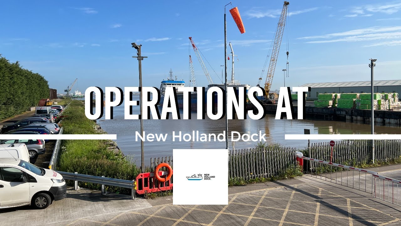 Operations at New Holland Dock - YouTube