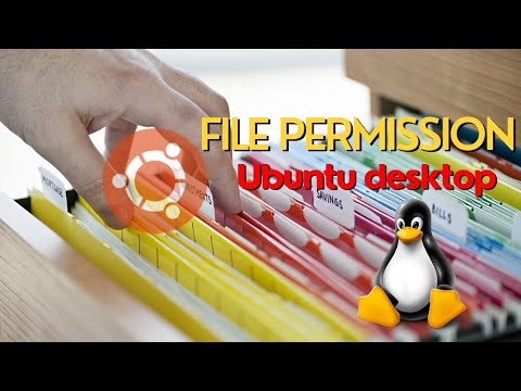 file permission|| Ubuntu desktop - YouTube