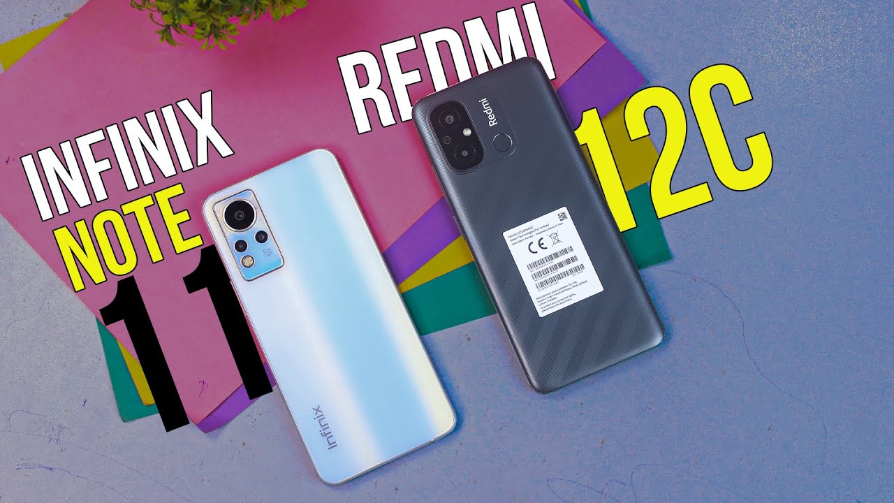 Redmi 12C Vs Infinix Note 11 - Full Comparison 🔥Speed Test & Camera ...