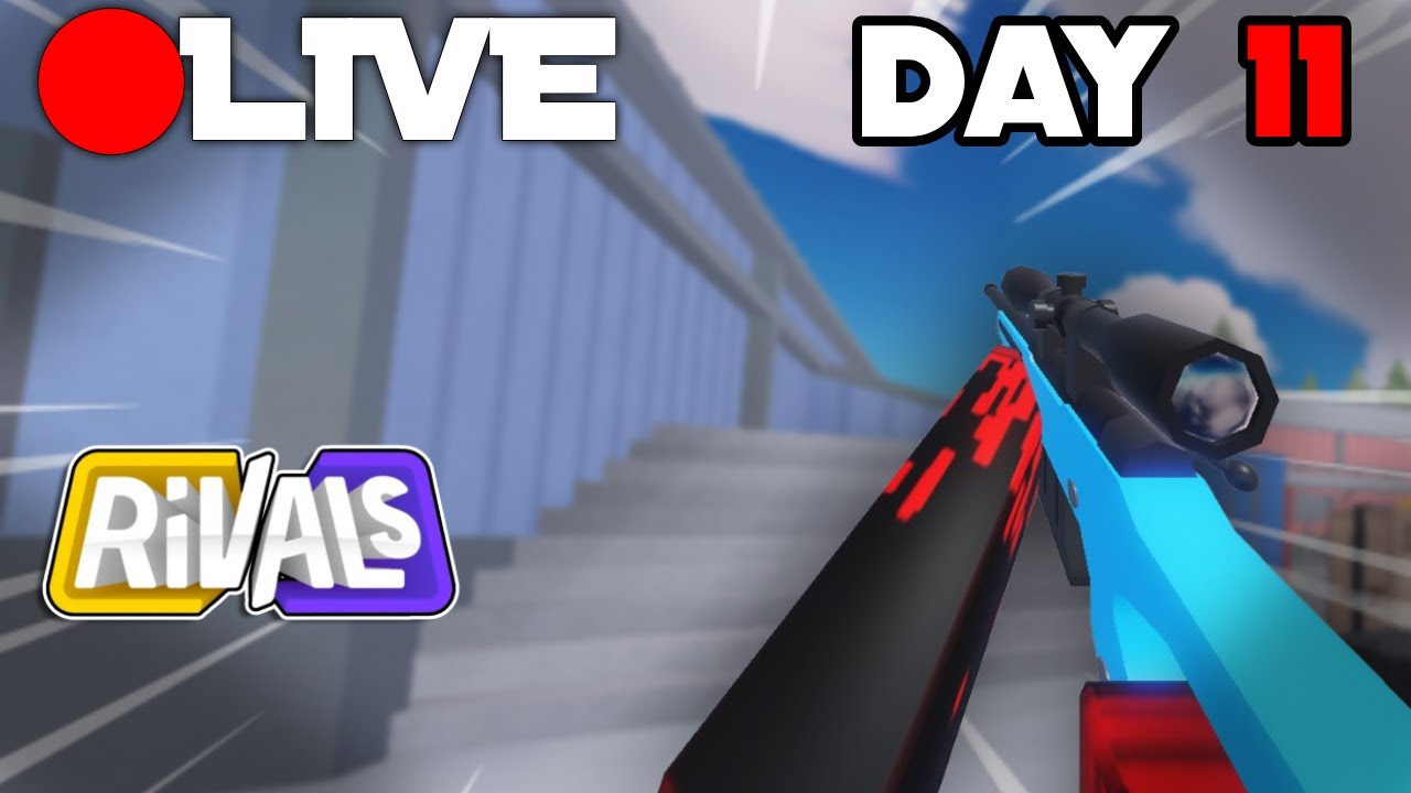 [🔴LIVE] RIVALS | DAY 11 | I Road To 2k... - YouTube