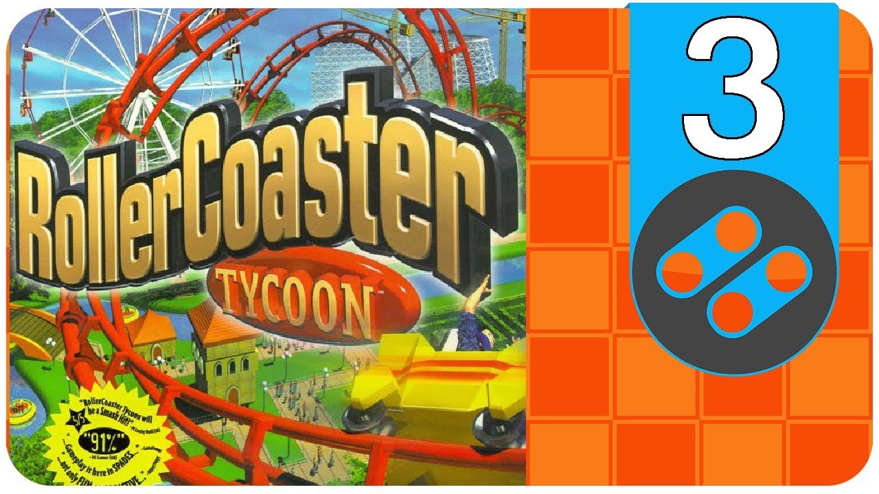 Building Custom Roller Coaster | RollerCoaster Tycoon #3 - Game Or Bust ...