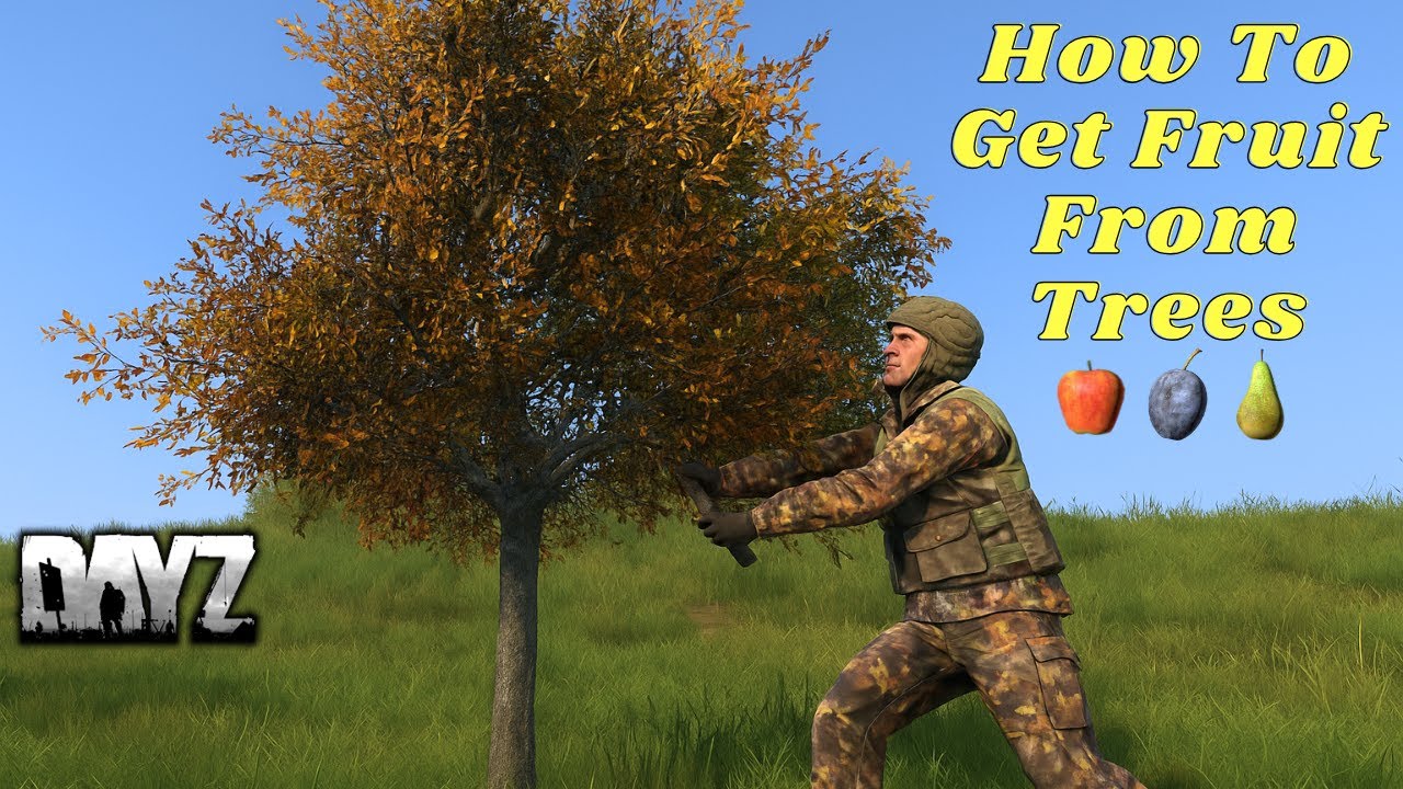 Hungry in DayZ? Just Shake a Tree! - YouTube