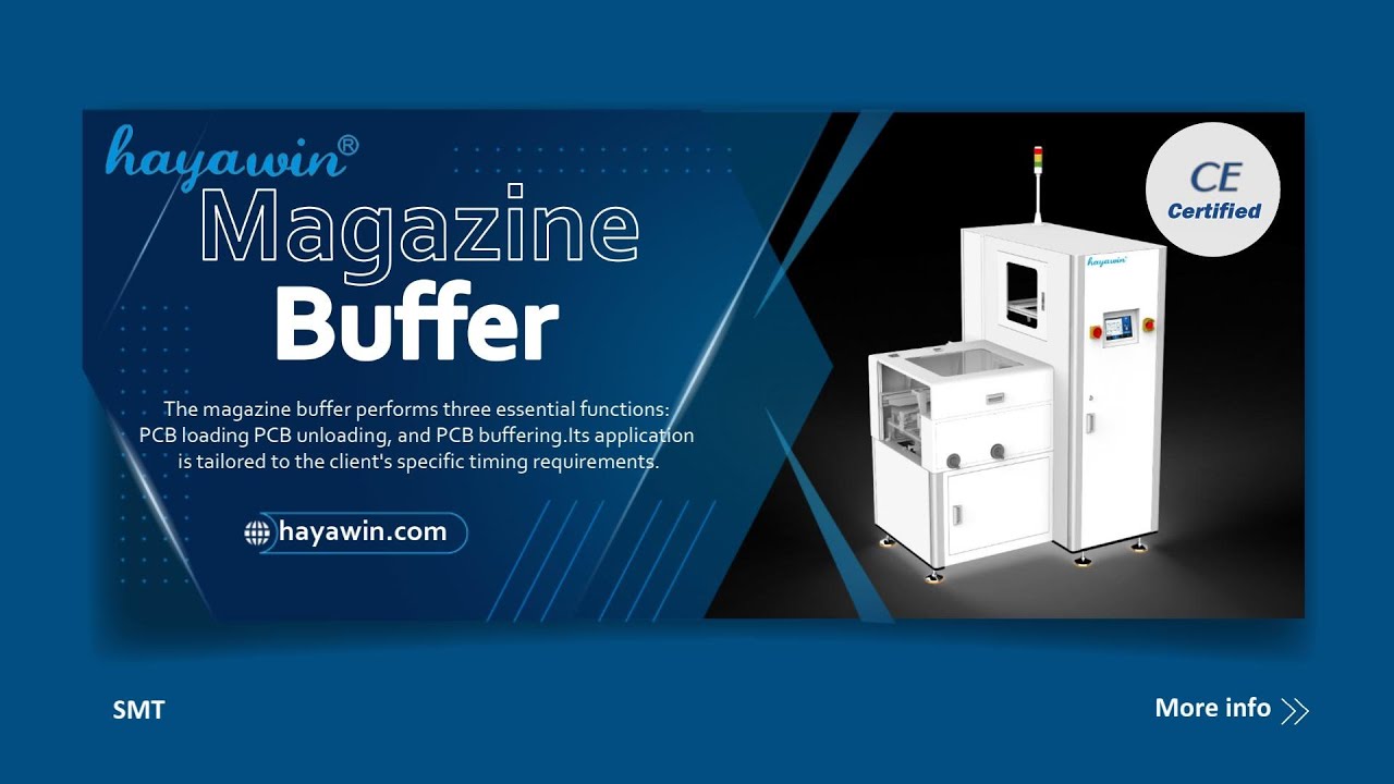 Magazine Buffer #machine #smt #smta #pcb #pcba - YouTube