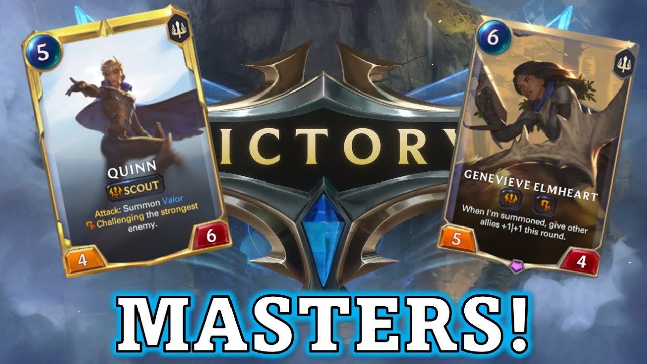 I Hit MASTERS For The First Time! Legends of Runeterra Deck Gameplay - YouTube
