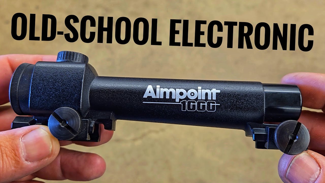 Aimpoint 1000, Mounted on my "Retro" Mid-Length AR-15 - YouTube