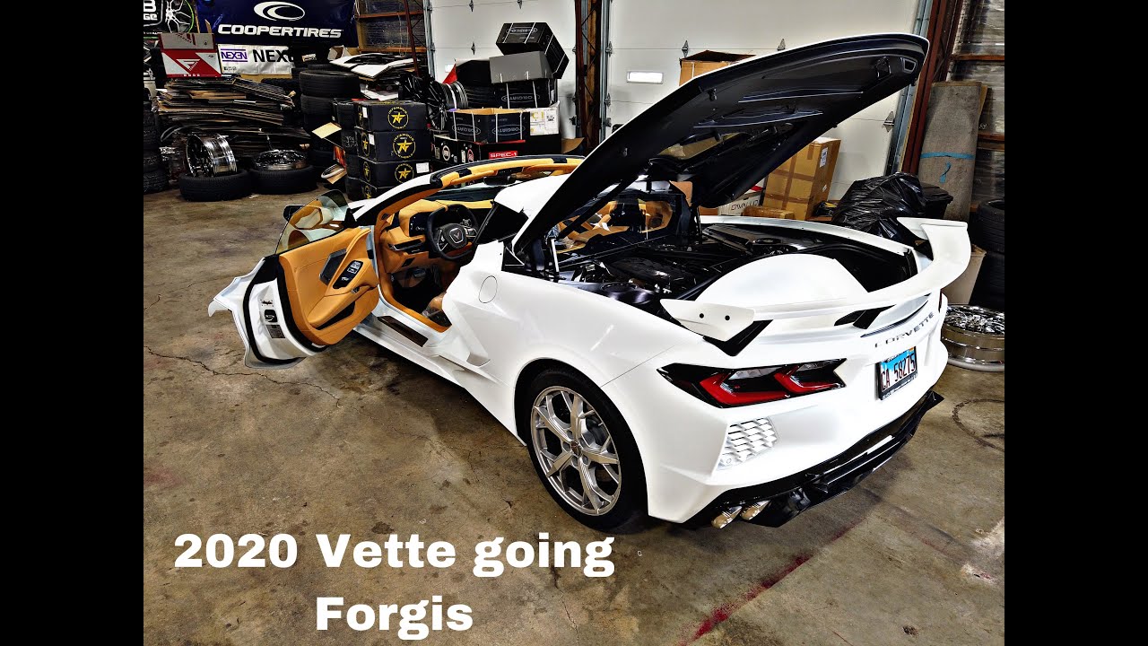 CJ on 32s 2020 Corvette C8 going Forgiato - YouTube