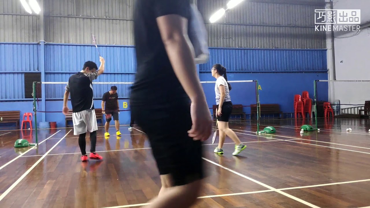 Badminton for fun~ - YouTube