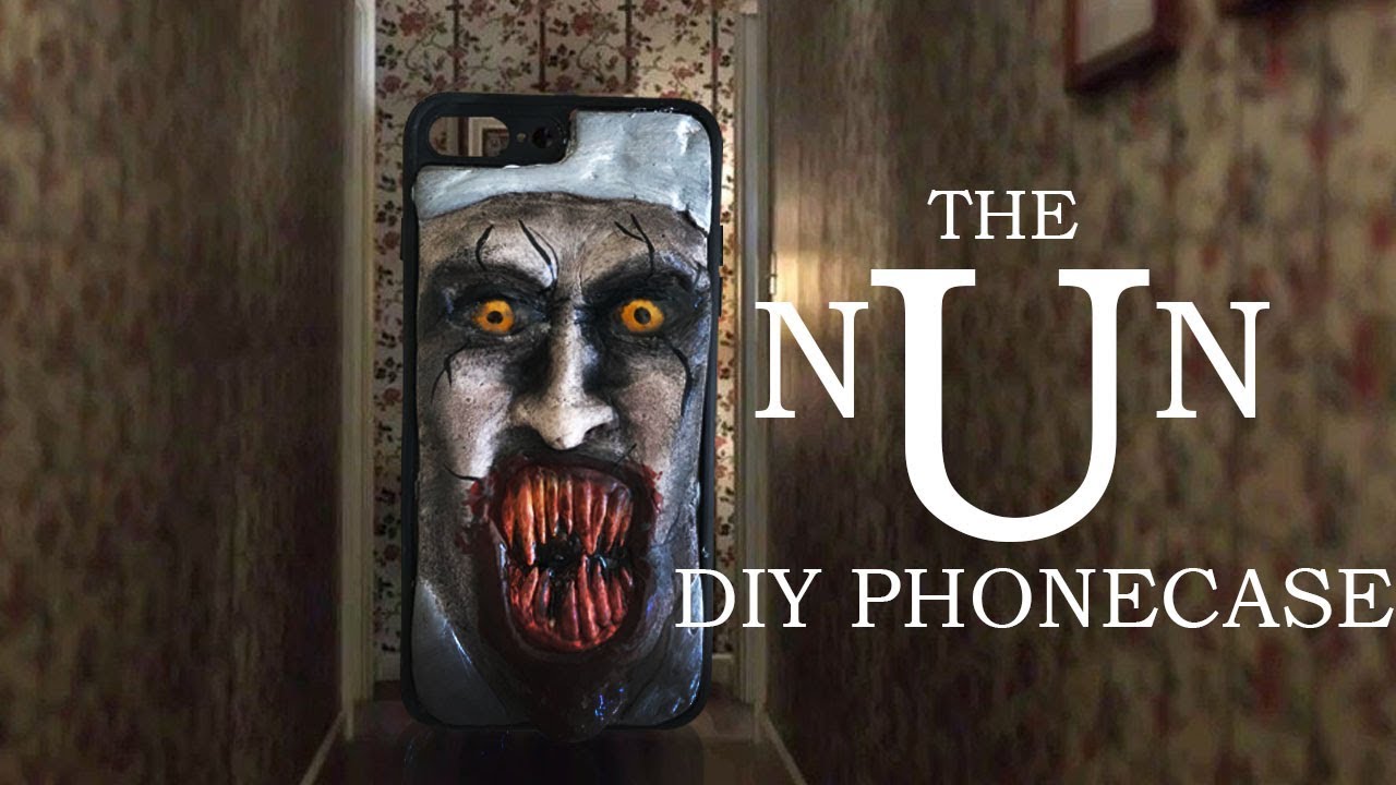 Valak (The Nun) DIY Phonecase tutorial - The Conjuring - YouTube