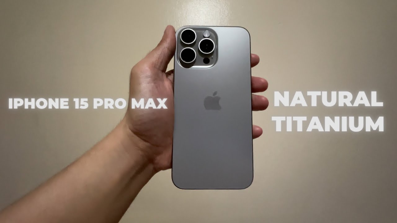 IPHONE 15 PRO MAX IN NATURAL TITANIUM (BOUGHT IN GREENHILLS) - YouTube