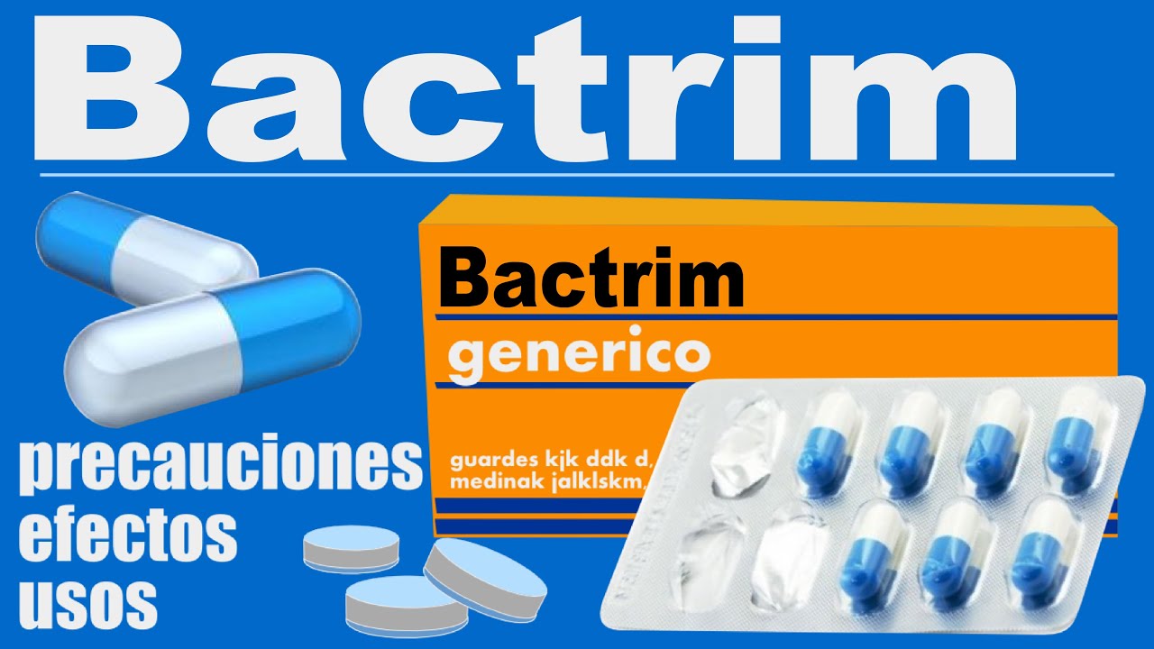 BACTRIM para que sirve infeccion urinaria cistitis - YouTube
